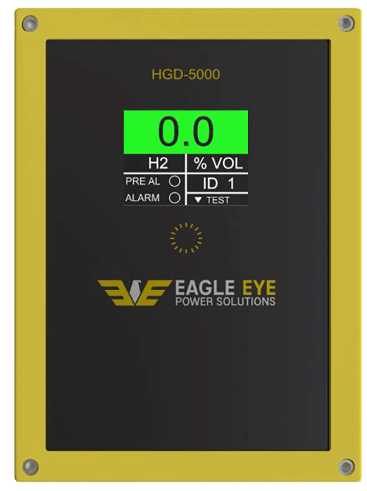 HGD-5000 H₂ Hydrogen Gas Detector - Eagle Eye Power Solutions