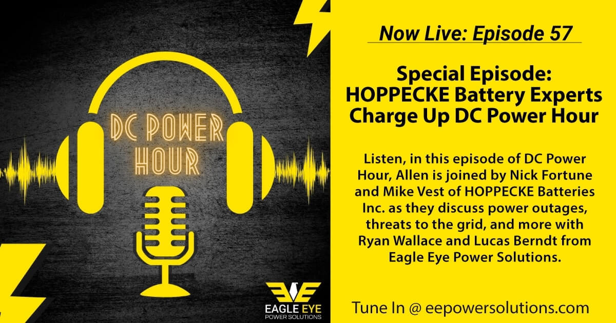 Podcast | Special Episode: HOPPECKE Battery Experts Charge Up DC Power ...
